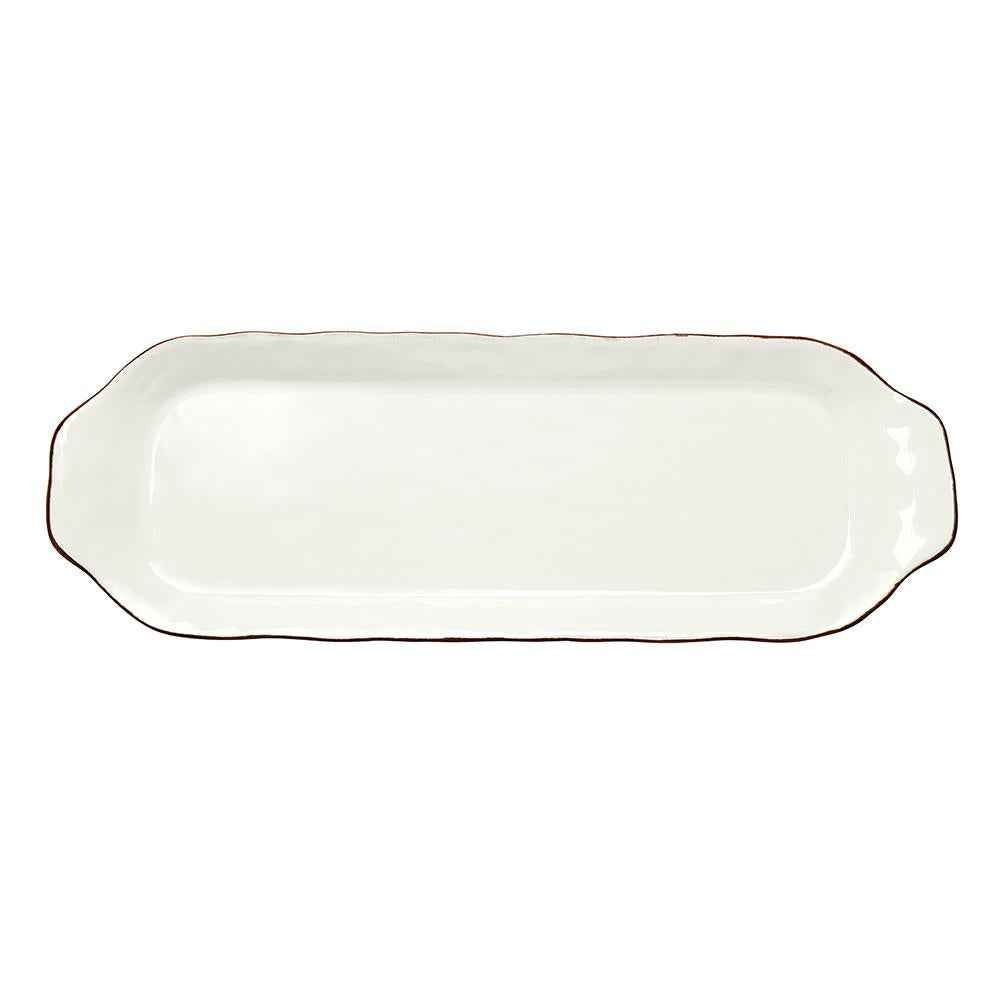 Cantaria Rectangular Tray Matte White – Skyros Designs